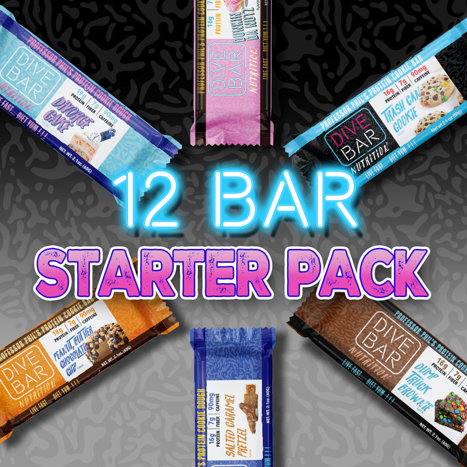 12 Bar Starter Pack ! – Dive Bar Nutrition