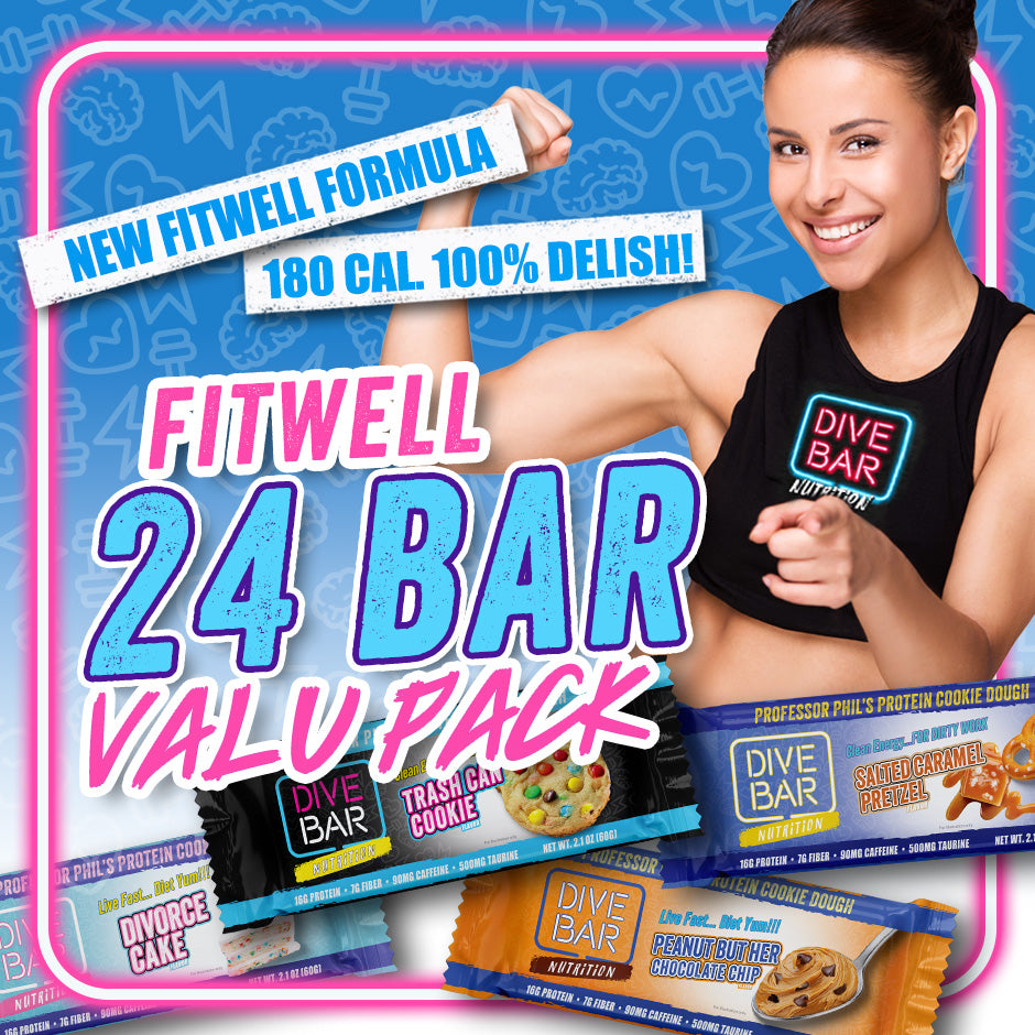 24 bar FitWell value pack ! – Dive Bar Nutrition