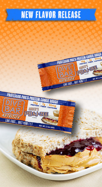 Amber's PB & J-ZEE - 6 Bars – Dive Bar Nutrition