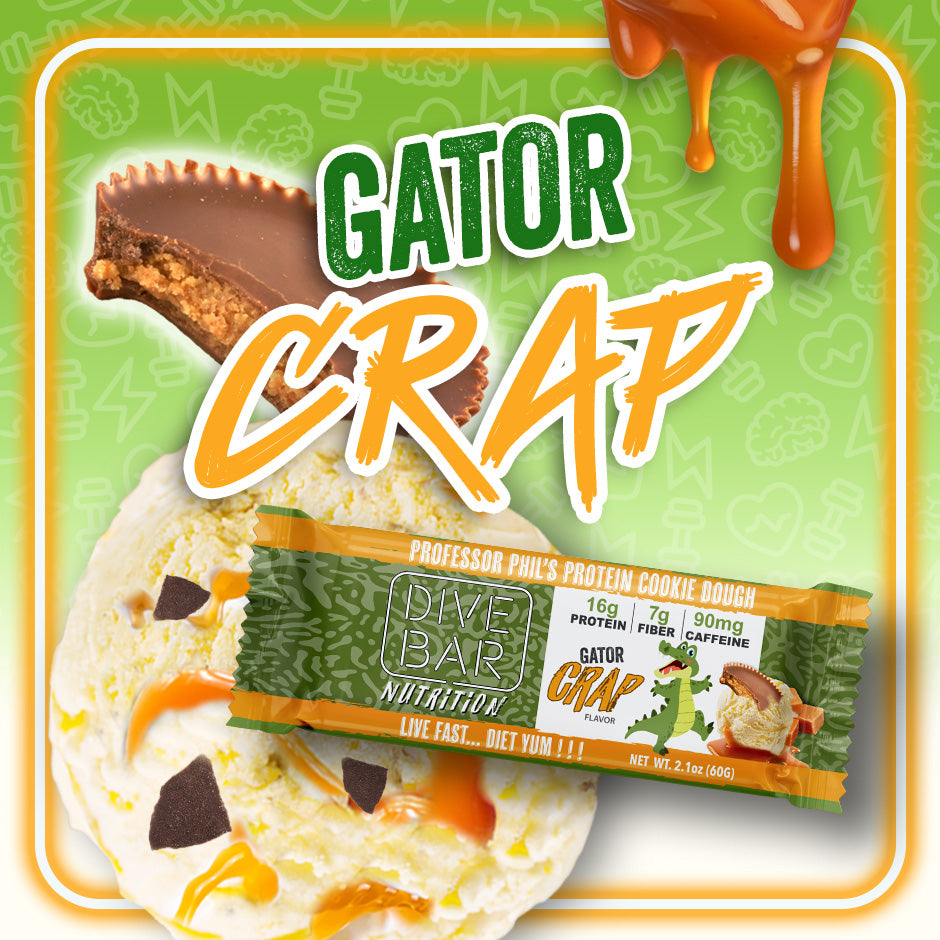 Gator Crap - 6 Bars – Dive Bar Nutrition