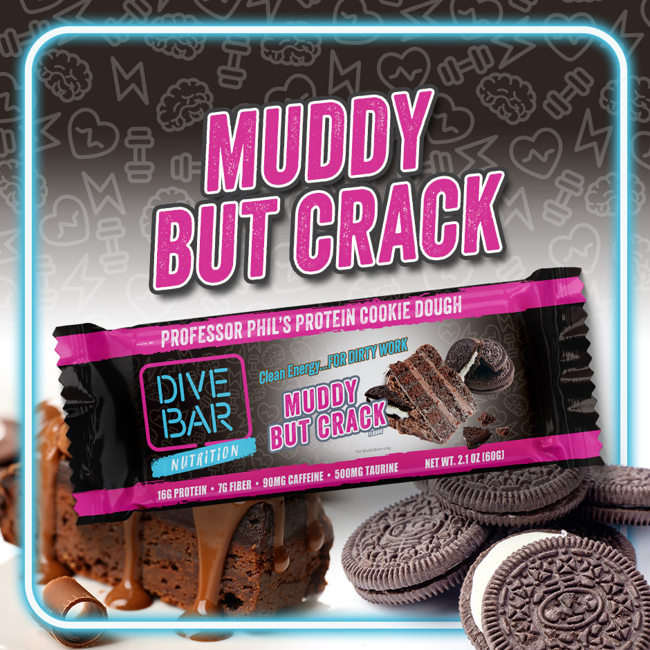 Imperfect Seal: Muddy But Crack - 6 bars – Dive Bar Nutrition