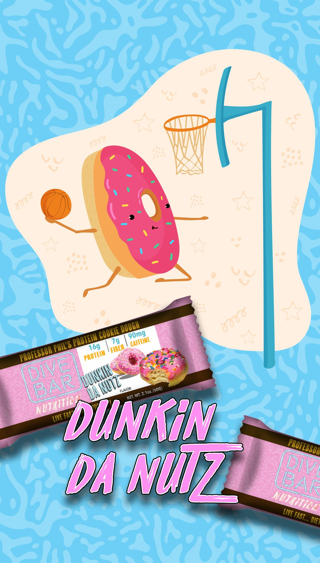 Dunkin Da Nutz - 6 Bars – Dive Bar Nutrition