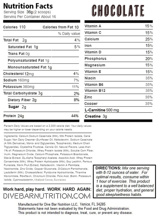 PROTEIN POWDER – Dive Bar Nutrition